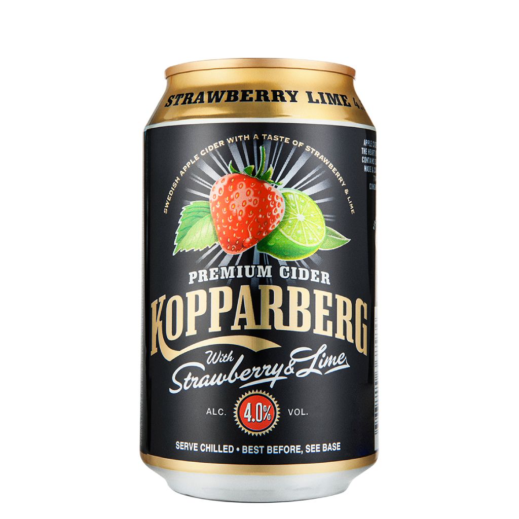 קופרברג סיידר תות ליים - Kopparberg Cider Strawberry Lime | Beer And Beyond