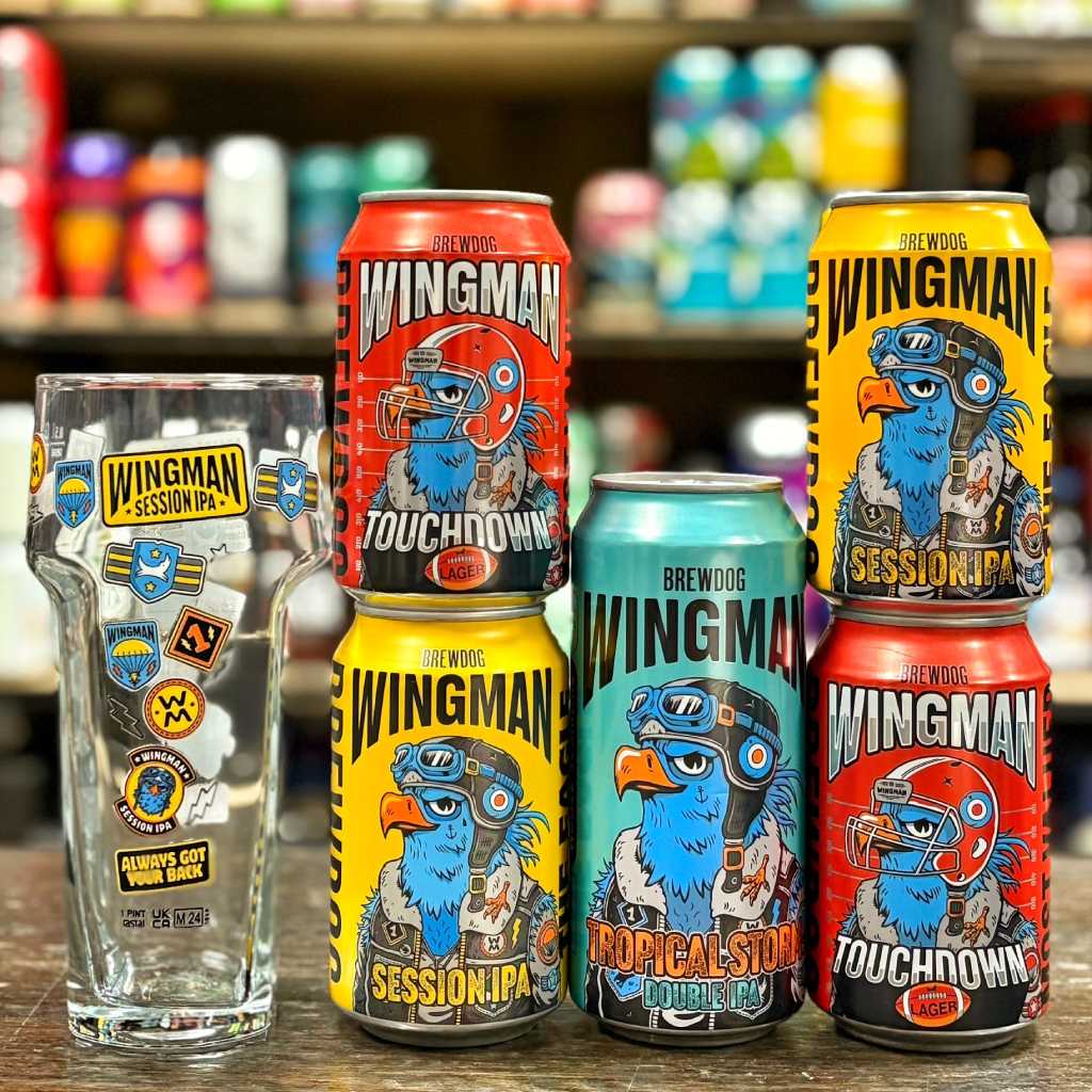 מארז ברודוג ווינגמן - Brewdog Wingman Set | Beer And Beyond
