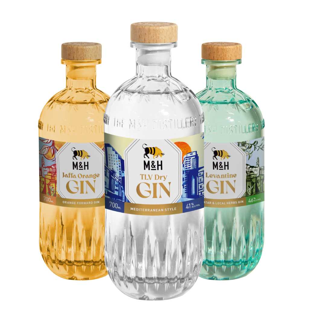 מילק אנד האני תל אביב דריי ג'ין - Milk & Honey TLV Dry Gin | Beer And ...
