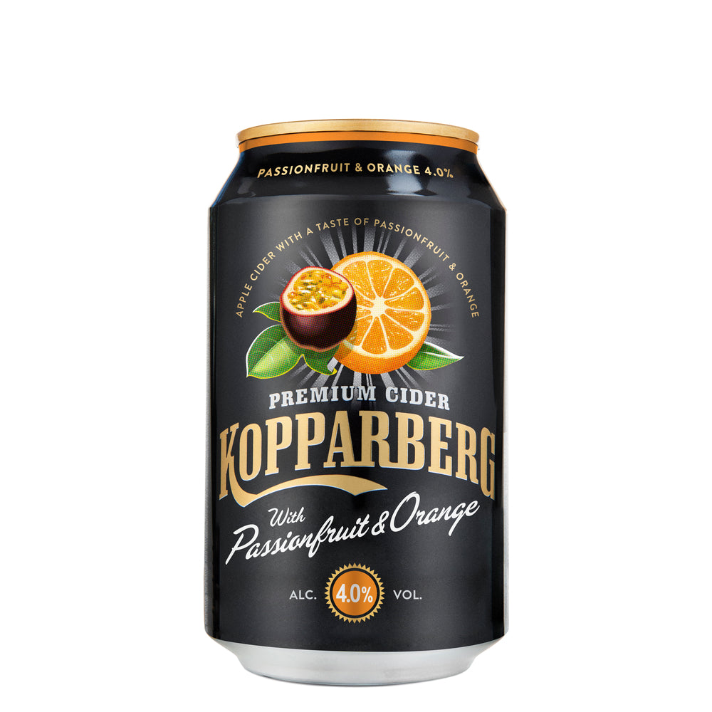 קופרברג סיידר פסיפלורה תפוז - Kopparberg Cider Passionfruit Orange ...